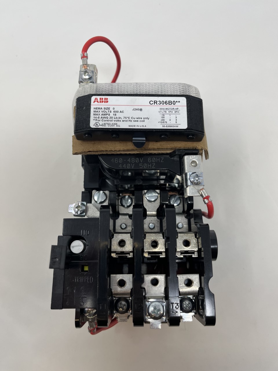 NEMA Starter Reset Button Square D External Overload Reset Mechanism ...