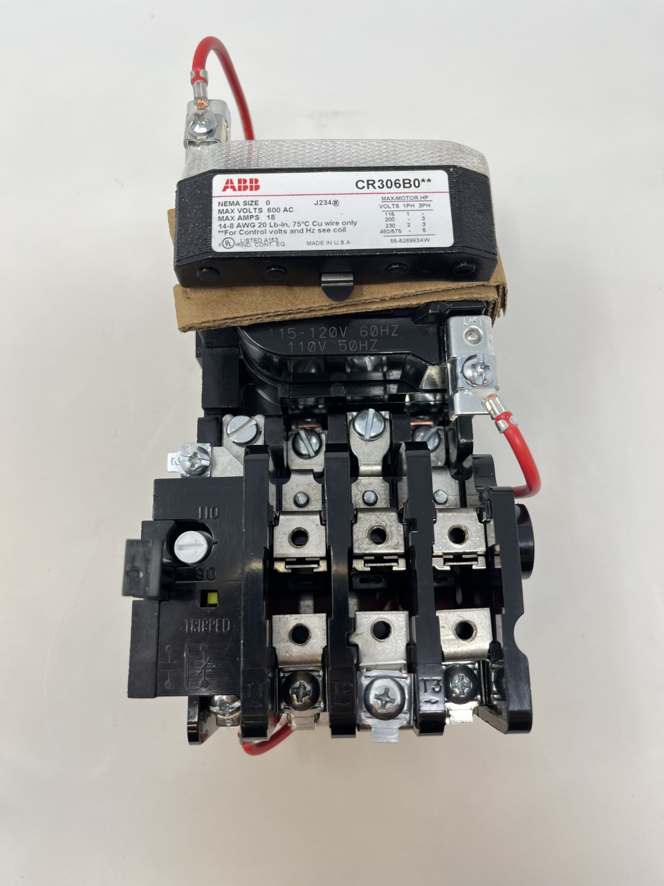 CR306B002 – GE/ABB NEMA MOTOR STARTER | Mag-Trol Distributors, Inc.