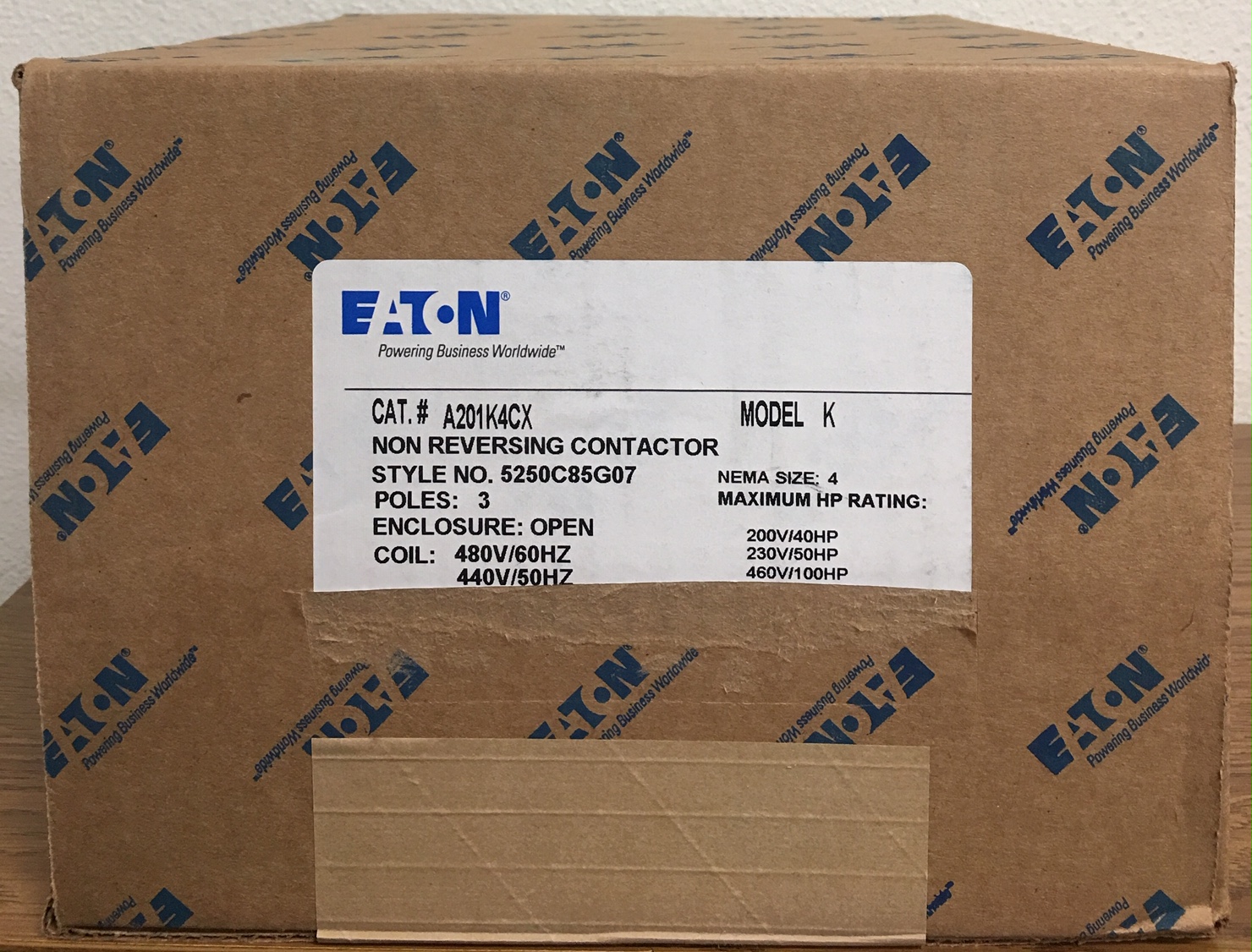 A201K4CX – EATON / Cutler-Hammer Non-Reversing Motor Starter | Mag-Trol ...