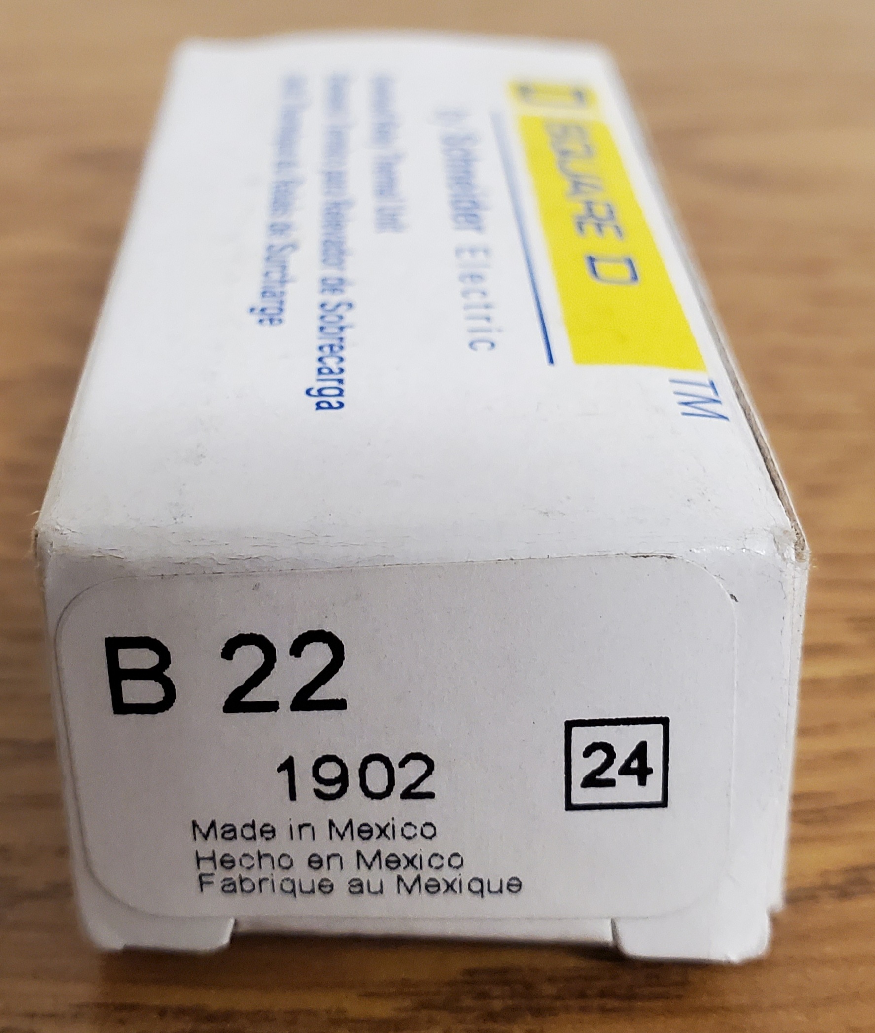 B22.0 – Square D Overload Relay Thermal Unit | Mag-Trol Distributors, Inc.