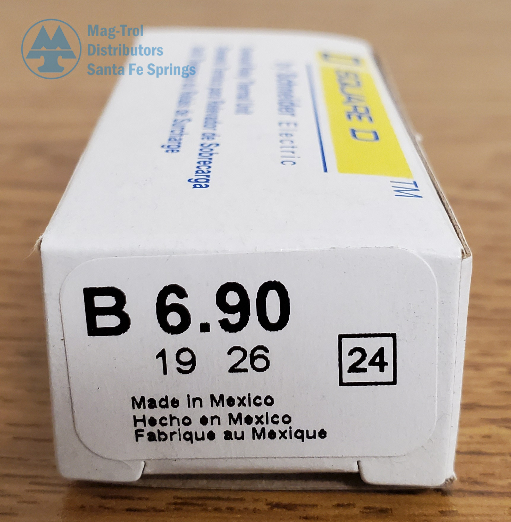 B6.90 – Square D Overload Relay Thermal Unit | Mag-Trol Distributors, Inc.