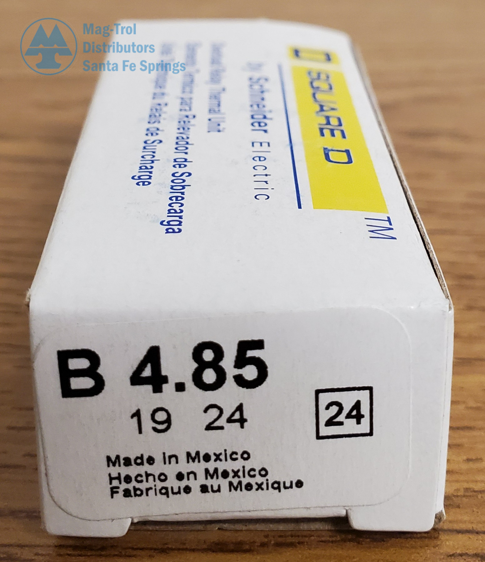 B4.85 – Square D Overload Relay Thermal Unit | Mag-Trol Distributors, Inc.