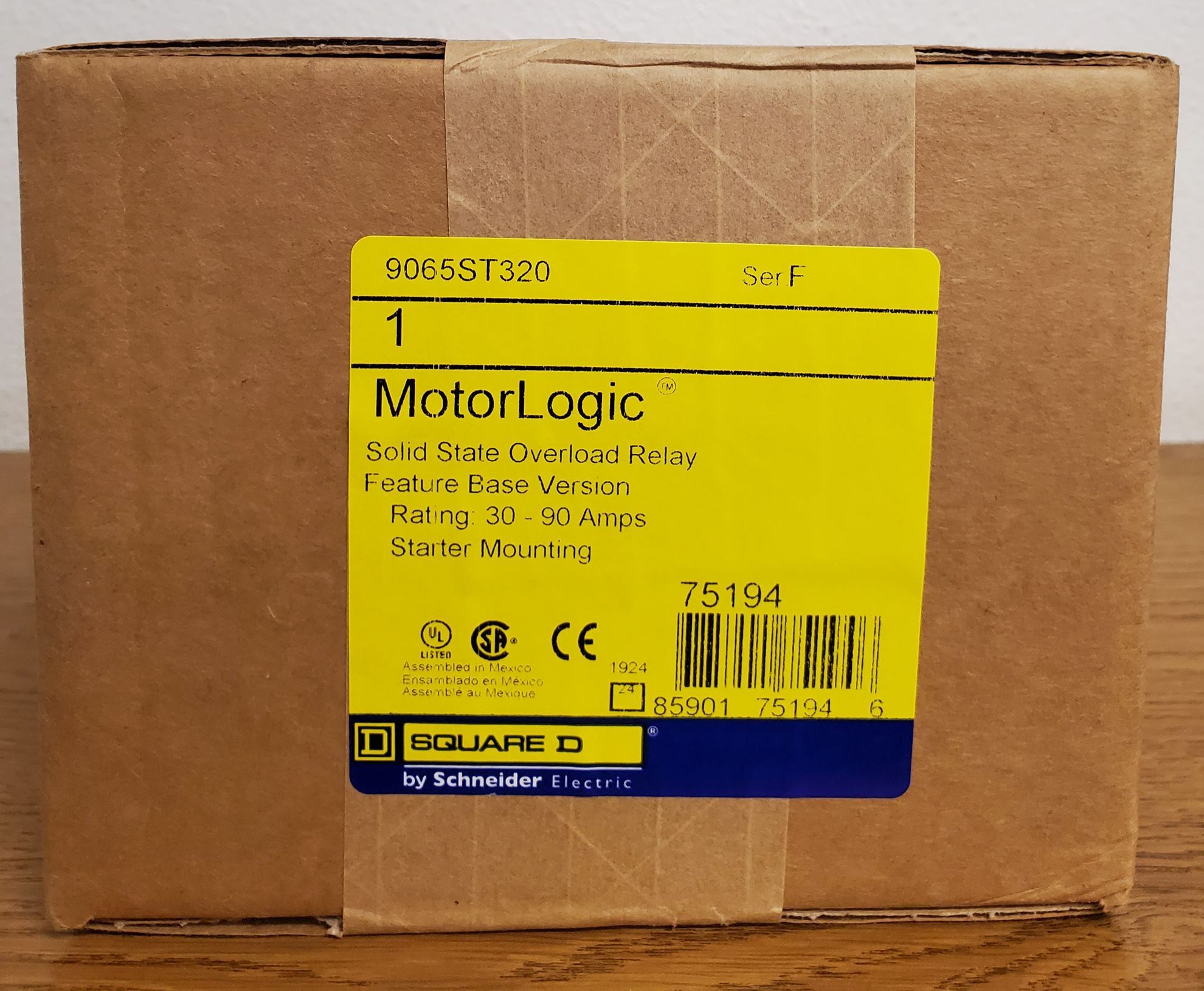 9065ST320 – Square D Motor Logic Solid State Overload Relay | Mag-Trol ...