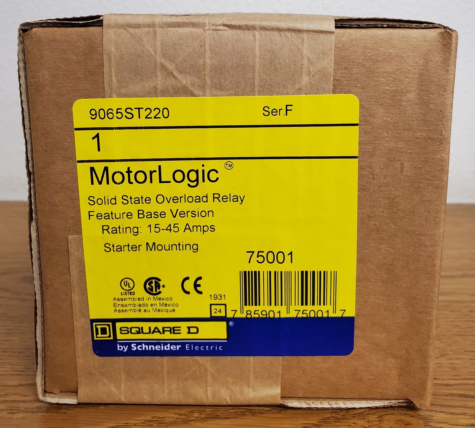 9065ST220 – Square D Motor Logic Solid State Overload Relay | Mag-Trol ...