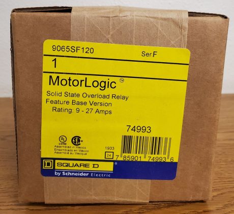 9065SF120 – Square D Motor Logic Solid State Overload Relay | Mag-Trol ...