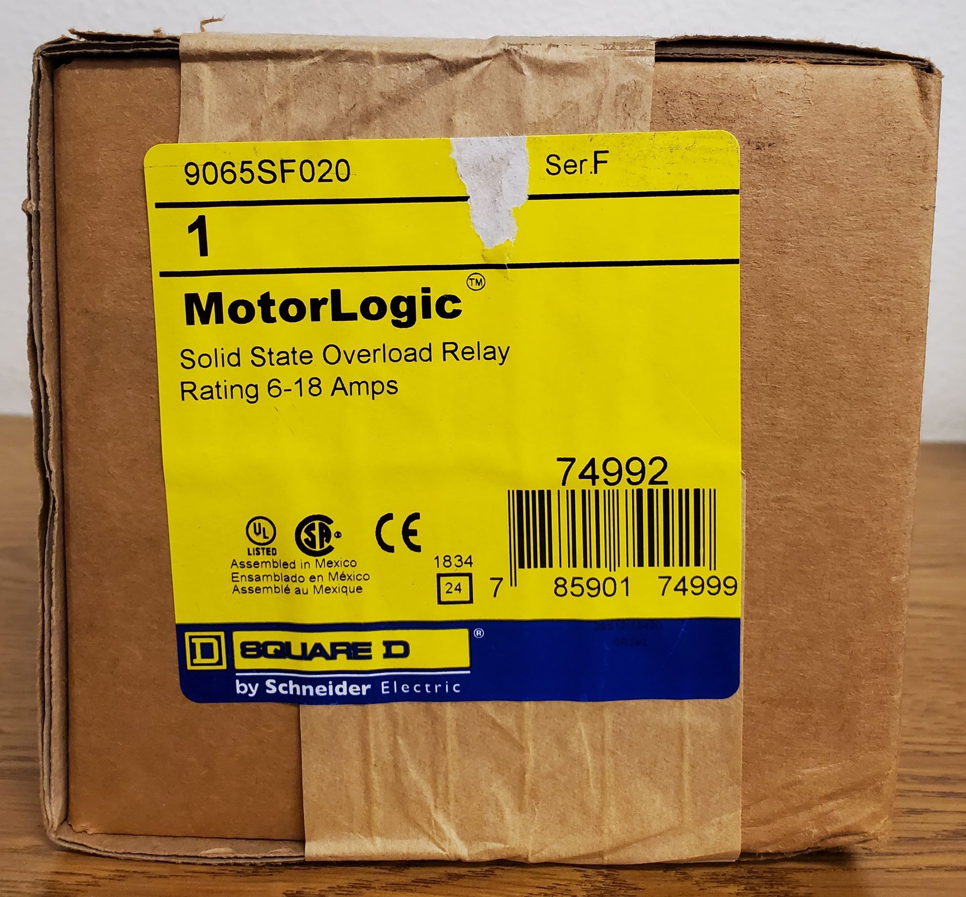 9065SF020 – Square D Motor Logic Solid State Overload Relay | Mag-Trol ...