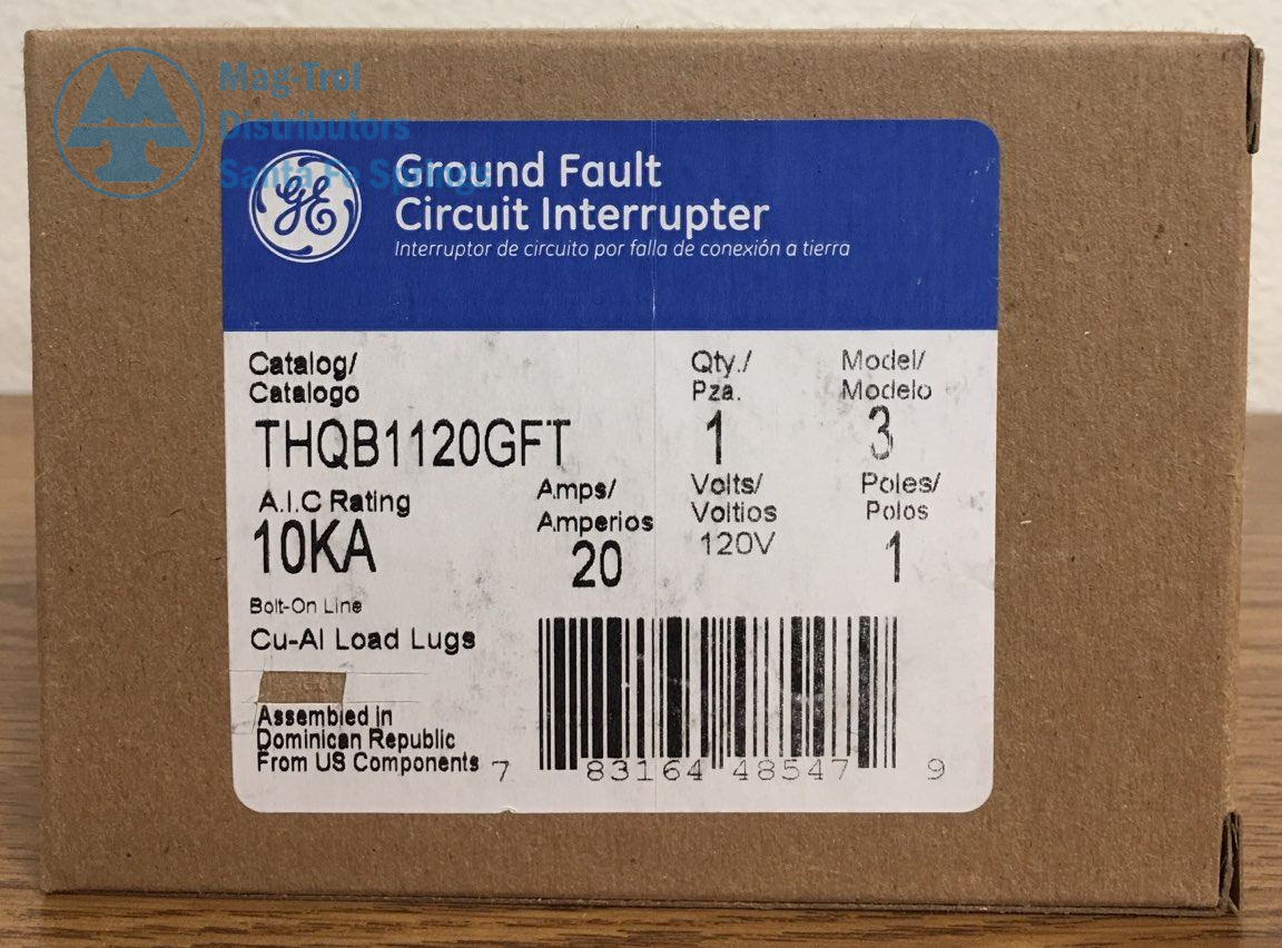 THQB1120GFT – GE Circuit Breaker | Mag-Trol Distributors, Inc.