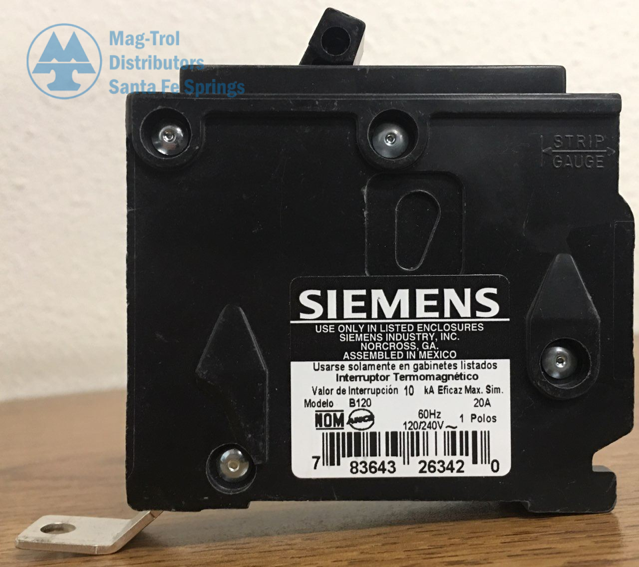 B120 – SIEMENS Circuit Breaker | Mag-Trol Distributors, Inc.