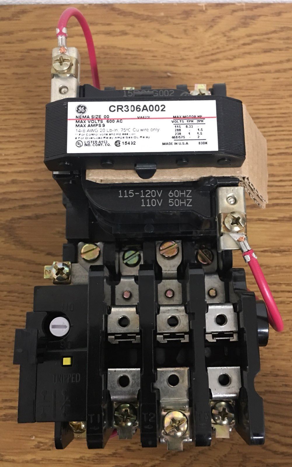 CR306A002 – GE Magnetic Starter | Mag-Trol Distributors, Inc.