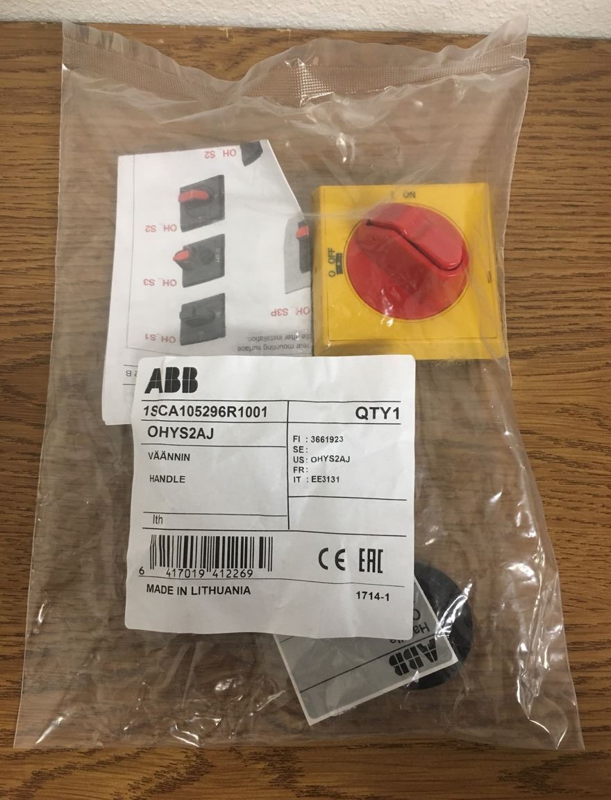 OHYS2AJ – ABB Handle | Mag-Trol Distributors, Inc.