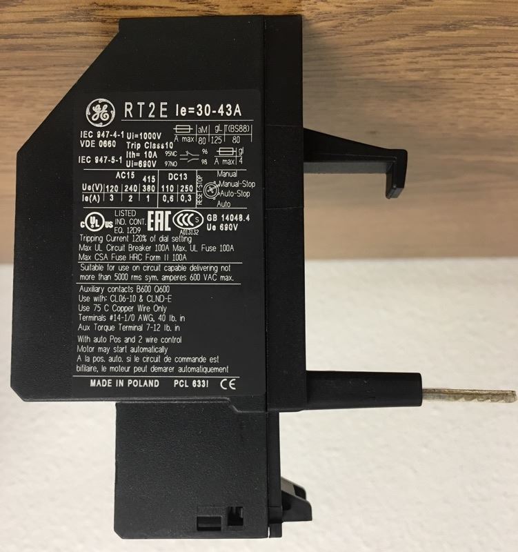RT2E – GE Overload Relay | Mag-Trol Distributors, Inc.