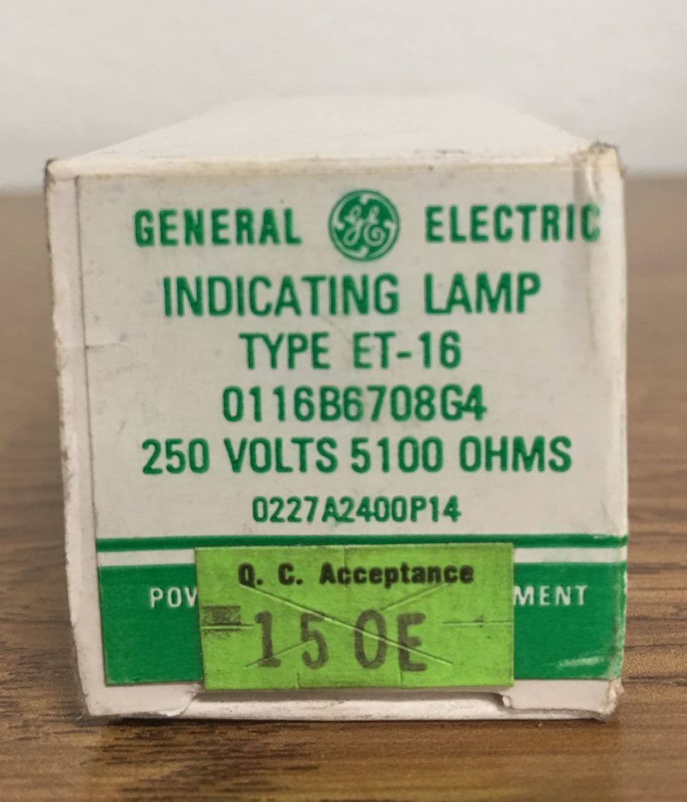 0116B6708G4 – GE Indicating Lamp | Mag-Trol Distributors, Inc.