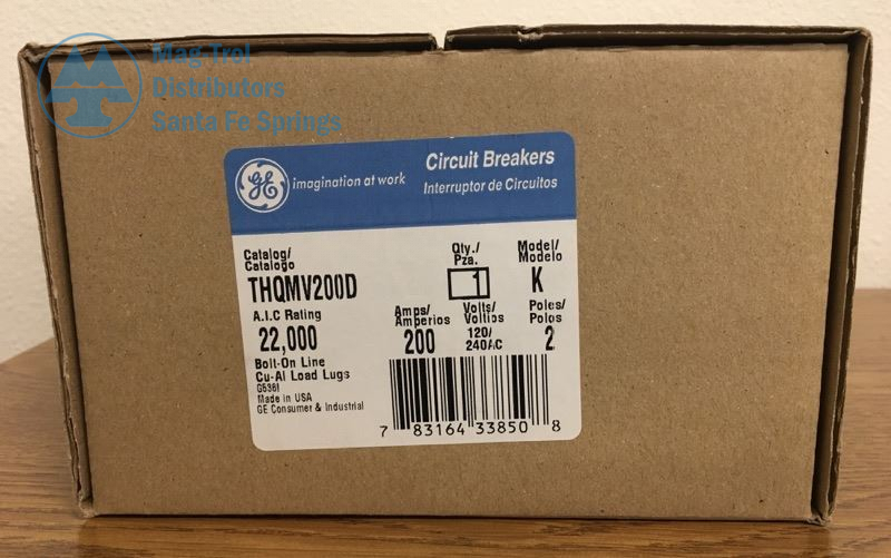 THQMV200D – GE Circuit Breaker | Mag-Trol Distributors, Inc.