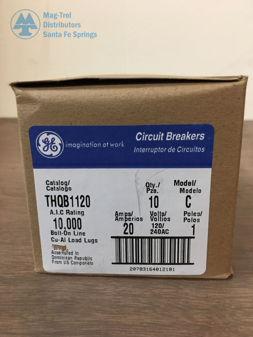 THQB1120 – GE Circuit Breaker | Mag-Trol Distributors, Inc.