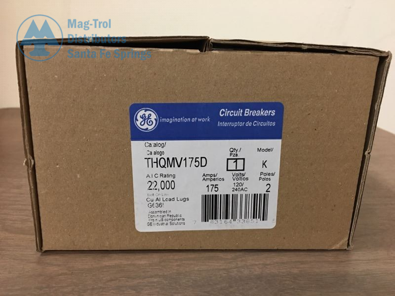 THQMV175D – GE Circuit Breaker | Mag-Trol Distributors, Inc.