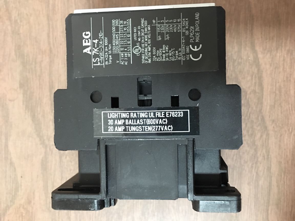 LS7K-4-A – AEG Contactor | Mag-Trol Distributors, Inc.
