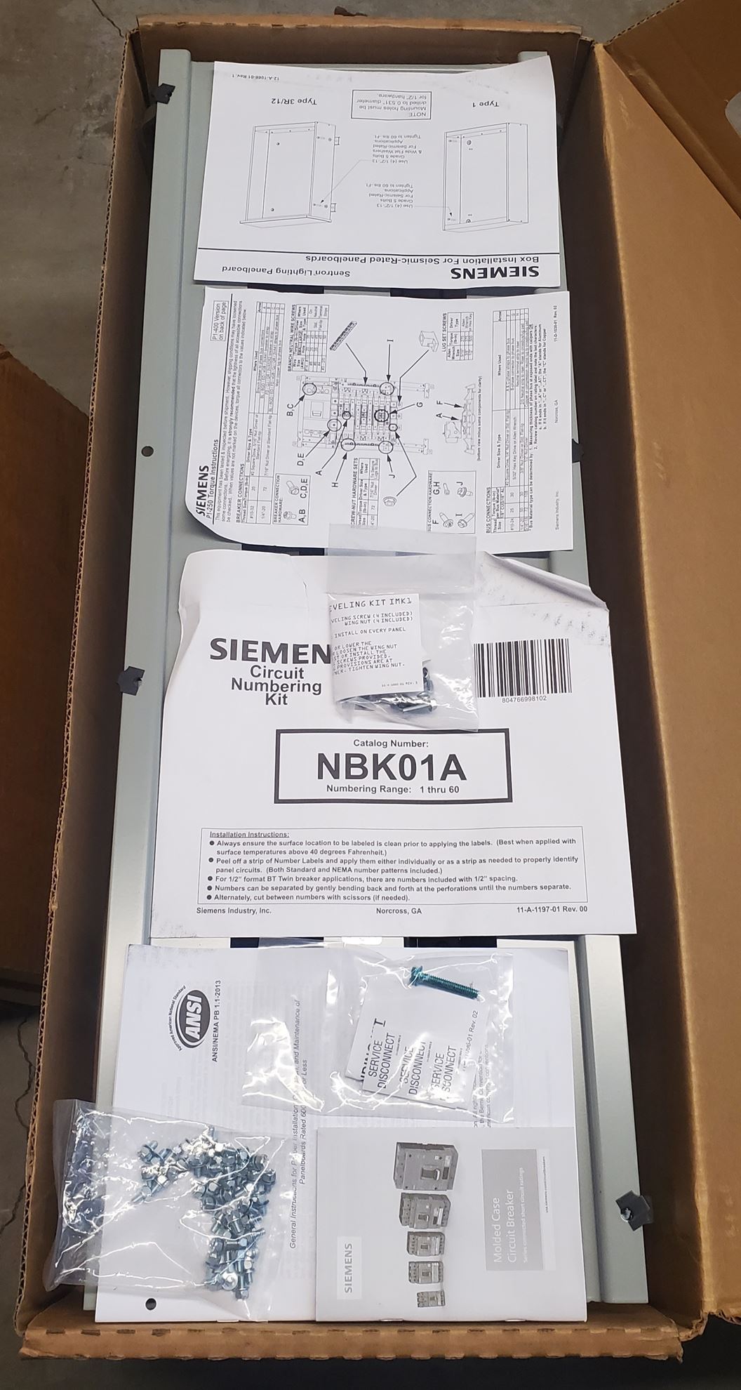 P1A42MC250AT – SIEMENS Unassembled Panelboard | Mag-Trol Distributors, Inc.