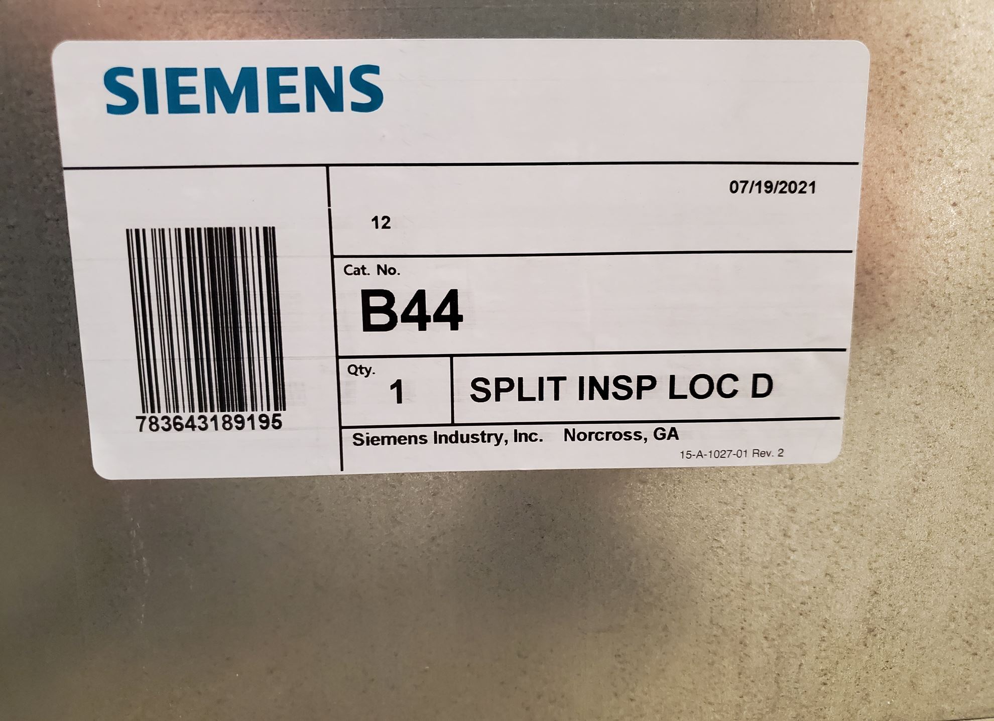 B44 – SIEMENS Unassembled Panelboard | Mag-Trol Distributors, Inc.