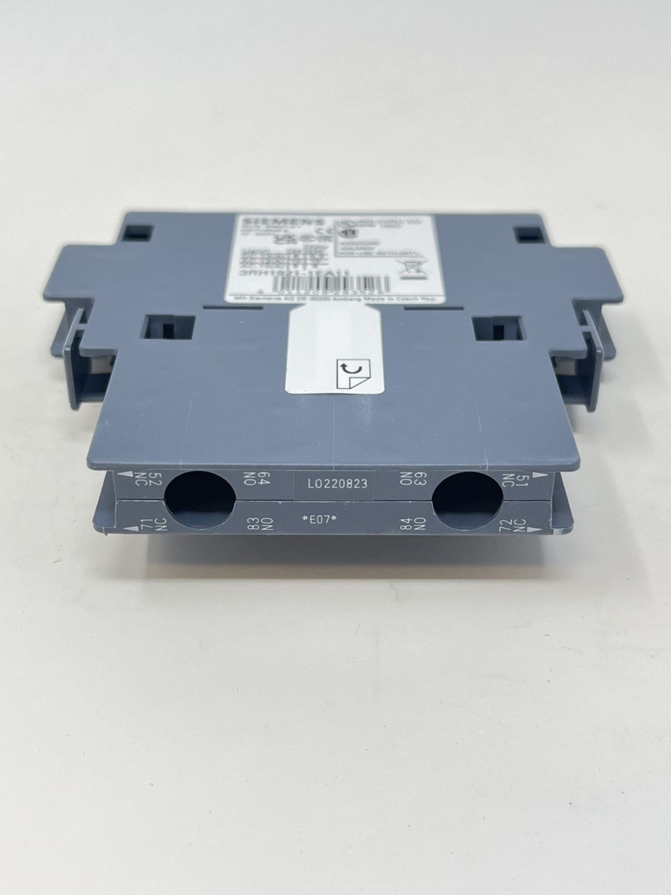 3RH1921-1EA11 – SIEMENS SIDE MOUNT AUXILIARY CONTACT 1NO+1NC FOR 3RT1 SIZE 0-10 | Mag-Trol ...