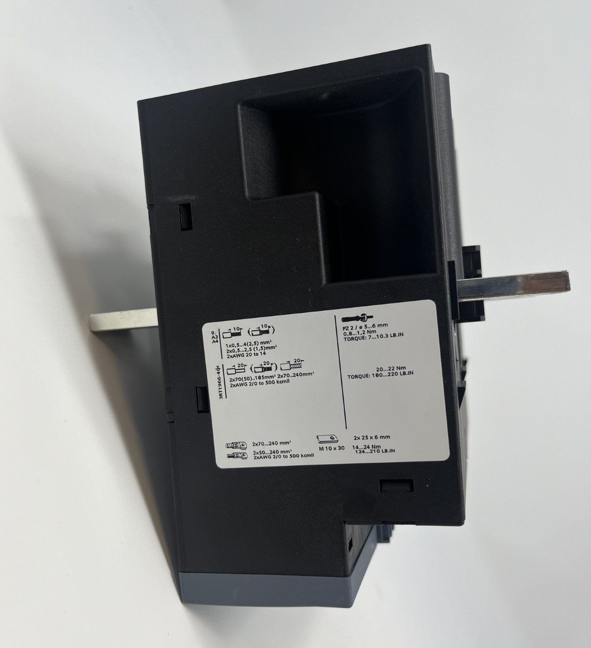 3RB2066-2GC2 – SIEMENS OVERLOAD RELAY 55-250 AMPS SIZE10 / SIZE12 CLASS ...