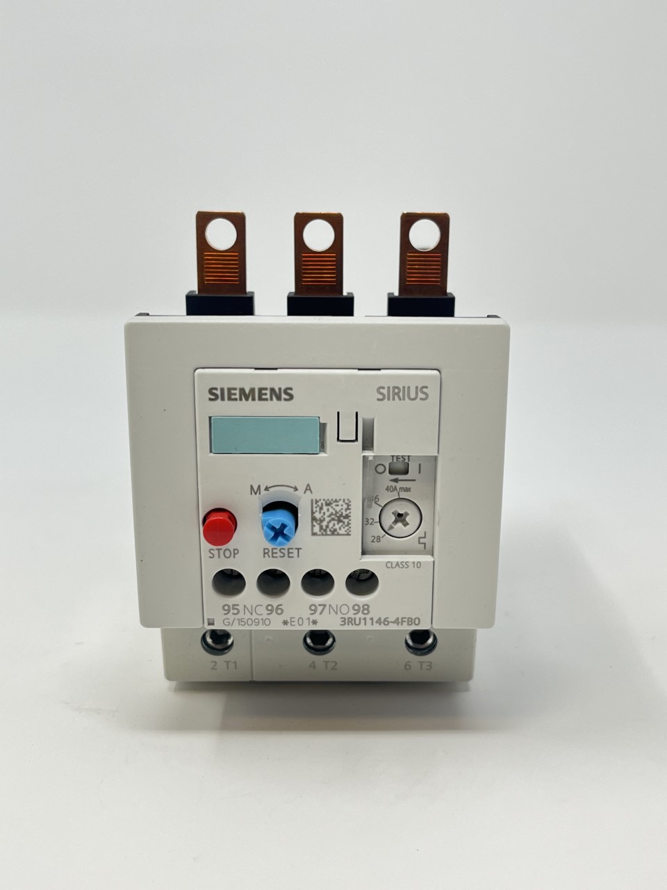 3RU1146-4FB0 – SIEMENS OVERLOAD RELAY 28-40AMPS 3PH SZ.3 CLASS 10 SCREW ...