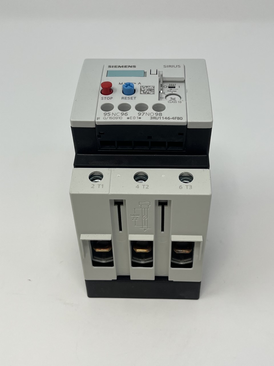 3RU1146-4FB0 – SIEMENS OVERLOAD RELAY 28-40AMPS 3PH SZ.3 CLASS 10 SCREW ...