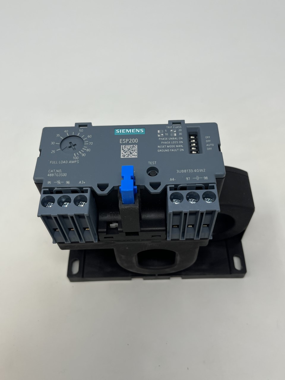 48BTG3S00 – SIEMENS SOLID STATE OVERLOAD RELAY 25-100 AMPS CLASS 5-30 ...