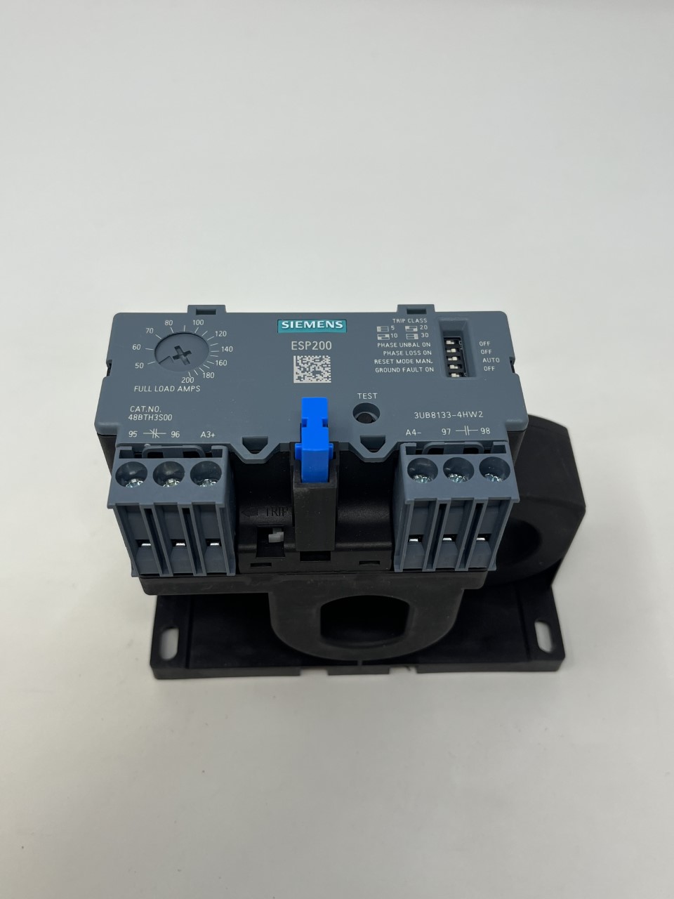 48BTH3S00 – SIEMENS SOLID STATE OVERLOAD RELAY 50-200 AMPS CLASS 5-30 ...