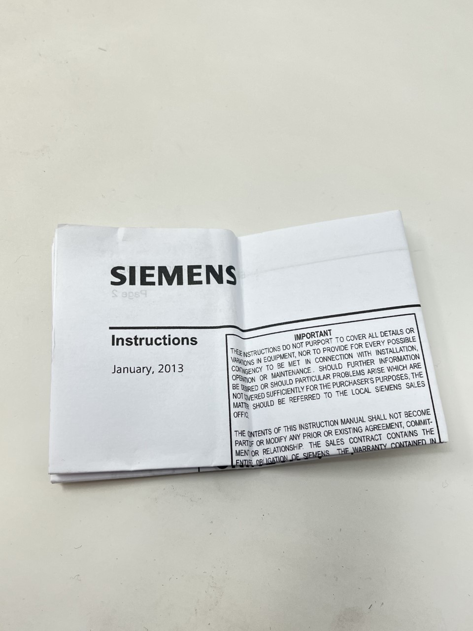 75D73070D – SIEMENS REPLACEMENT COIL 208VAC 60HZ SIZE 00-2 ½ CLASS 14 ...