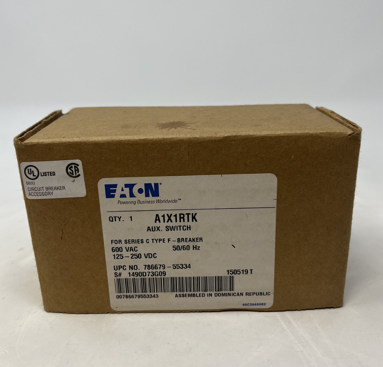 A1X1RTK – EATON AUXILARY SWITCH | Mag-Trol Distributors, Inc.