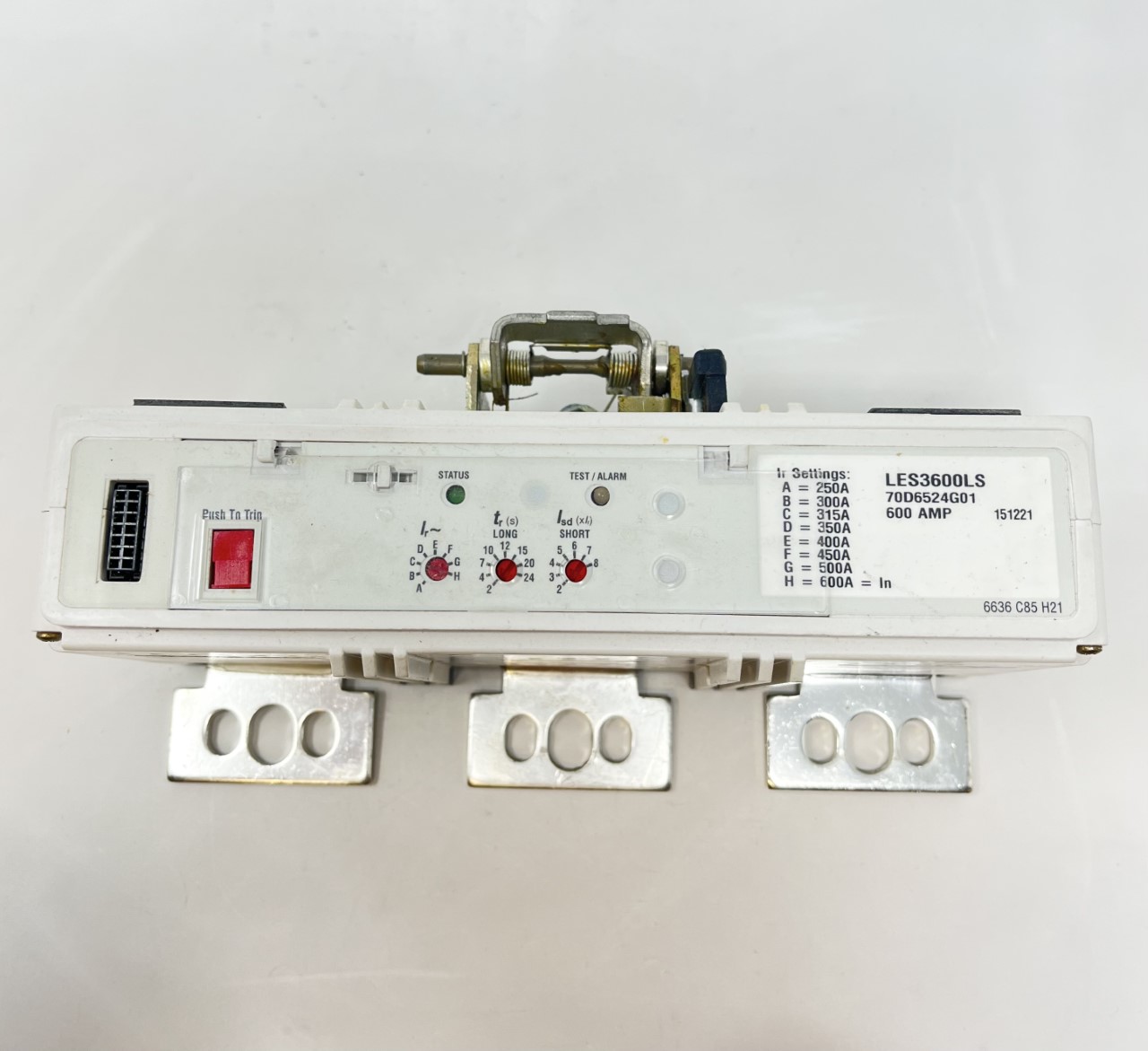 LES3600LS – EATON ELECTRONIC TRIP UNIT 600VAC 600AMPS MAX 3POLE +310 ...