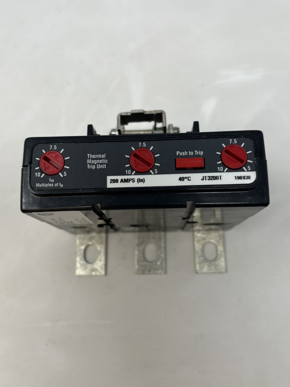 JT3200T – EATON THERMAL MAGNETIC TRIP UNIT 200AMPS 3POLES SERIES C ...