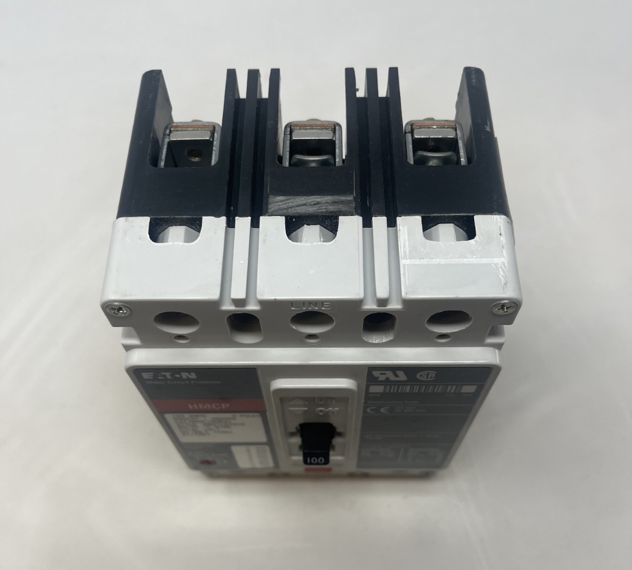 HMCP100R3C – EATON MOTOR CIRCUIT PROTECTOR 100AMPS 600VAC 3POLE STYLE ...