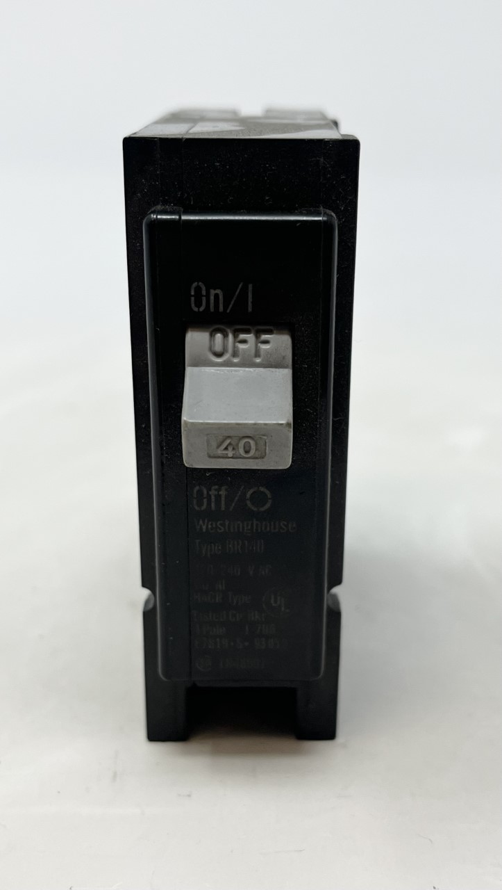 Eaton BR140 Breaker Eaton BR140 Circuit Breaker - 40 Amp Single Pole ...