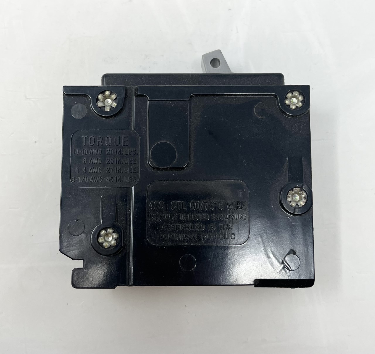 BR140 – EATON PLUG IN CIRCUIT BREAKER 40AMPS 10KAIC 1POLE 120-240VAC ...