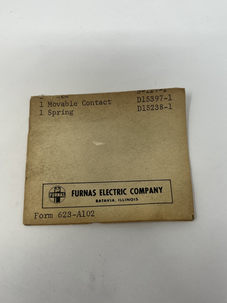 75BA15 – FURNAS ELECTRIC REPLACEMENT CONTACT KIT 1P | Mag-Trol ...