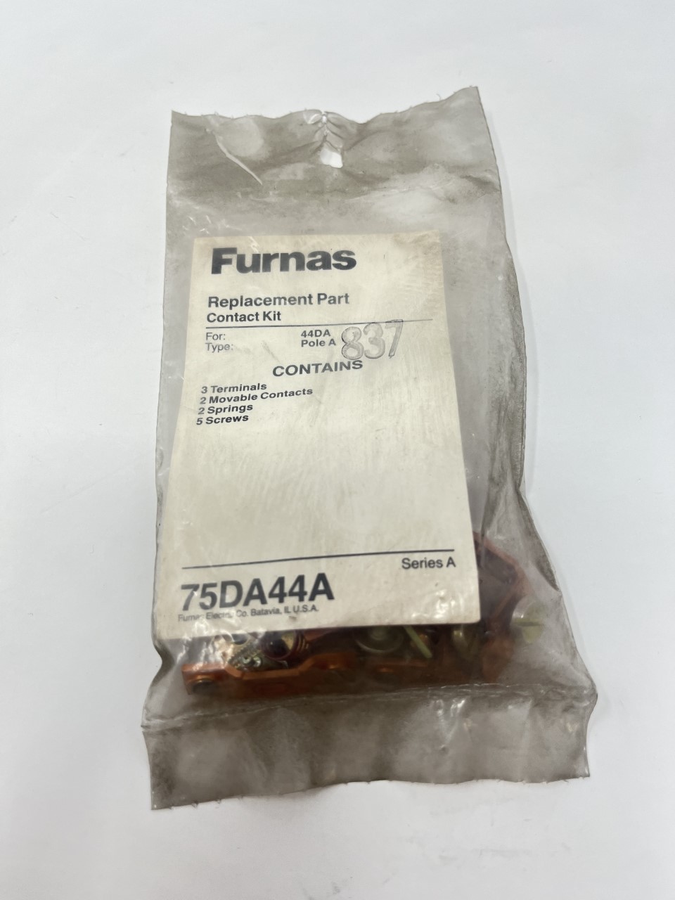 75DA44A – FURNAS ELECTRIC REPLACEMENT CONTACT KIT POLE A FOR 44DA | Mag ...