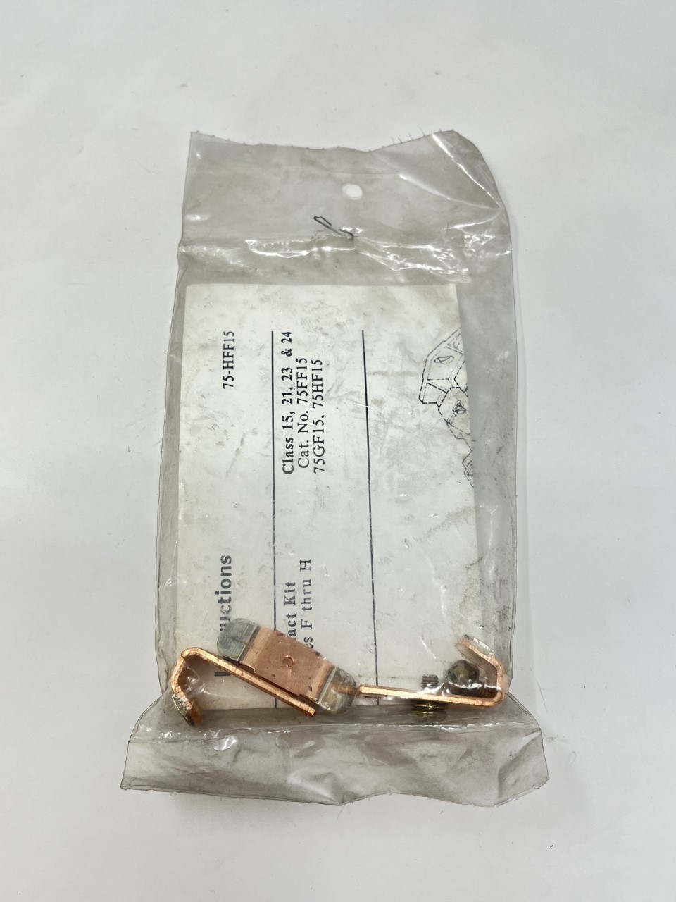 75FF15 – FURNAS ELECTRIC REPLACEMENT CONTACT KIT SIZE F 1P | Mag-Trol ...
