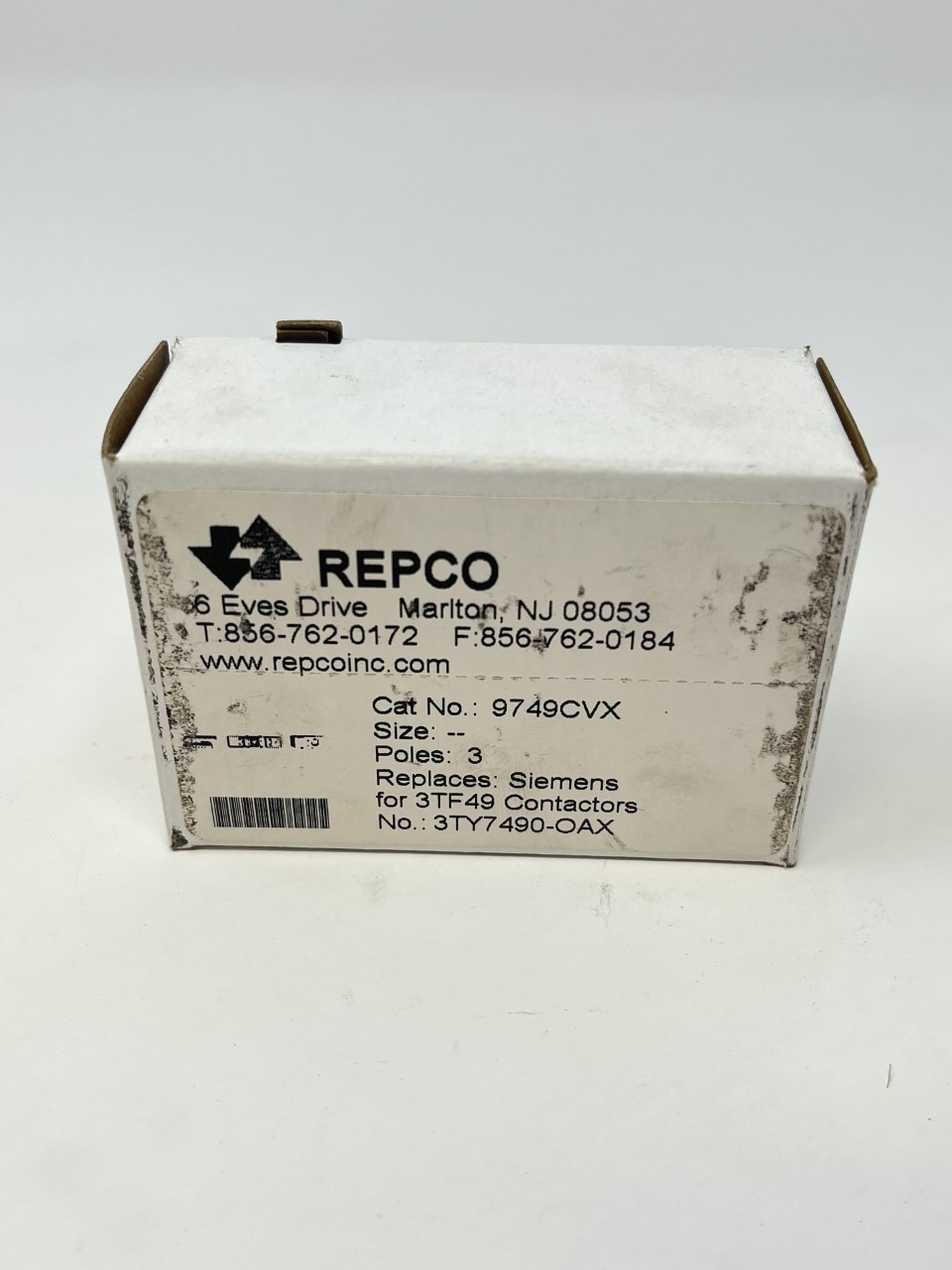 9749CVX – REPCO REPLACES SIEMENS CONTACT KIT 3TY7490-0AX FOR 3TF49 3P ...