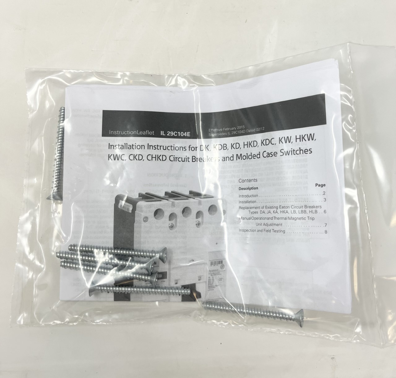 KD3400F – EATON MOLDED CASE CIRCUIT BREAKER | Mag-Trol Distributors, Inc.