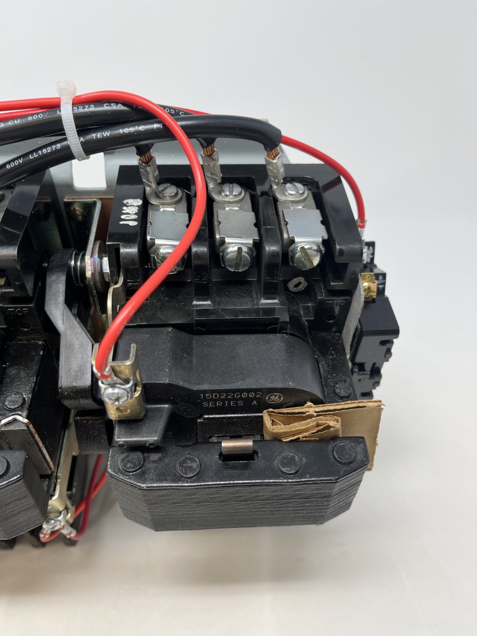 CR309D002 – GE/ABB NEMA MOTOR STARTER REVERSER SIZE 2 3-3 POLE OPEN ...