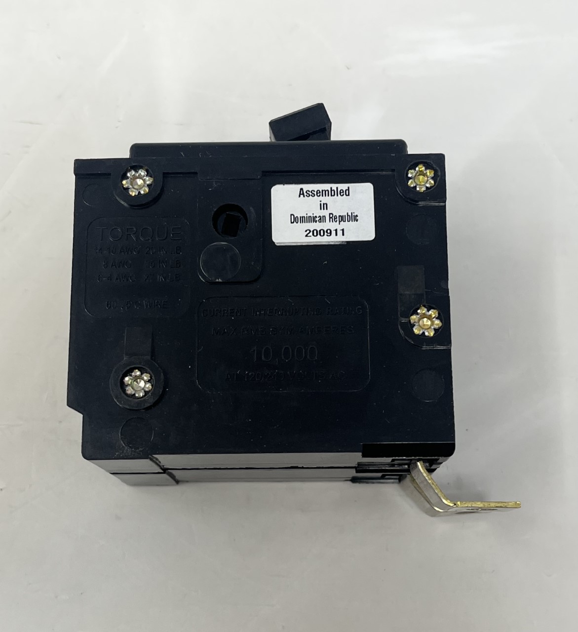 BAB2015 – EATON BOLT ON CURCUIT BREAKER 2POLE 15AMPS 120-240VAC 10 KAIC ...