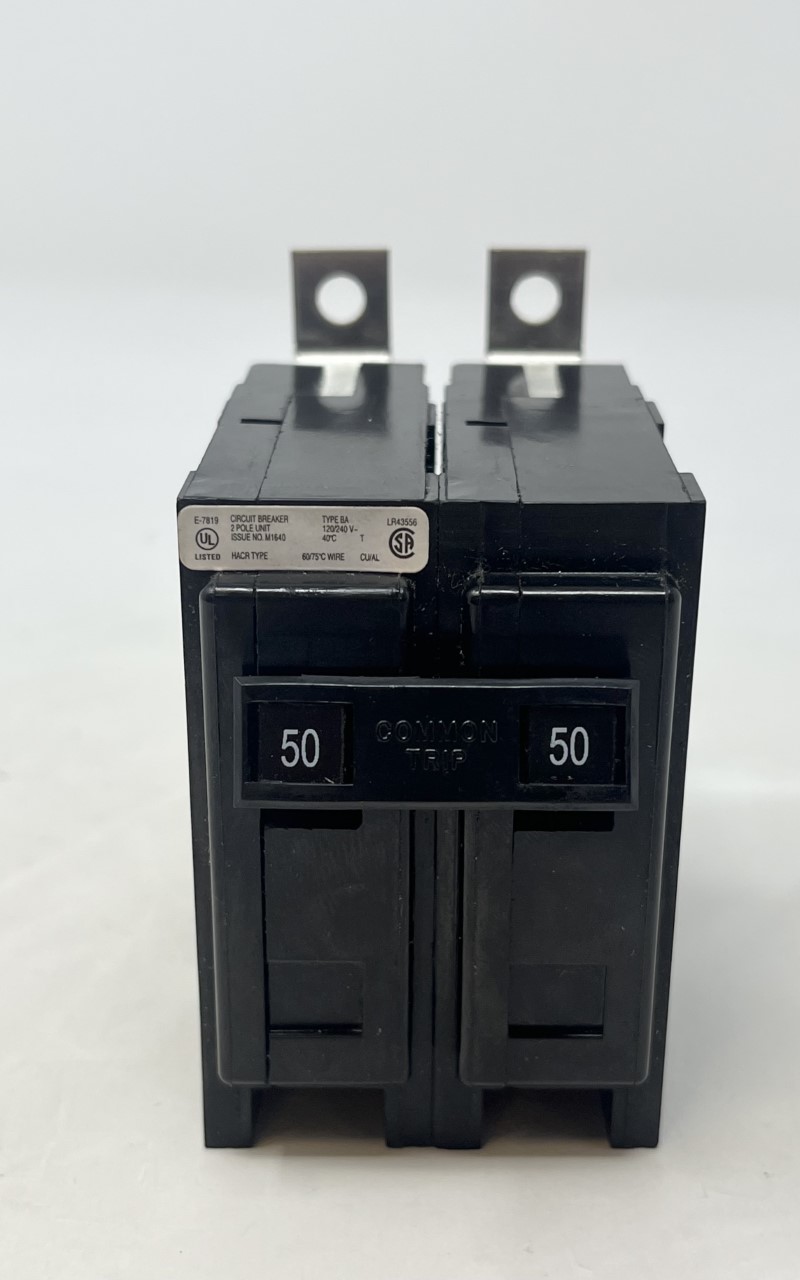 BAB2050 – EATON BOLT ON CIRCUIT BREAKER 50AMPS 10KAIC 2POLE 120-240 VAC ...