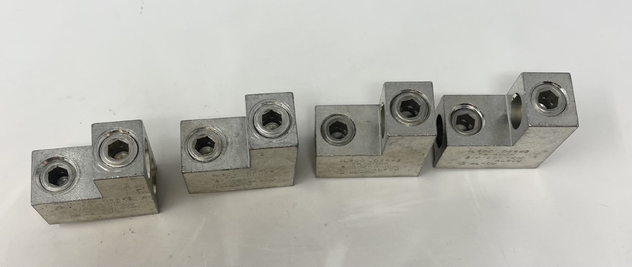 4TA400K – EATON (4)TERMINAL LUG ASSEMBLY 3/0-250 MCM STYLE # 4212B61G04 ...