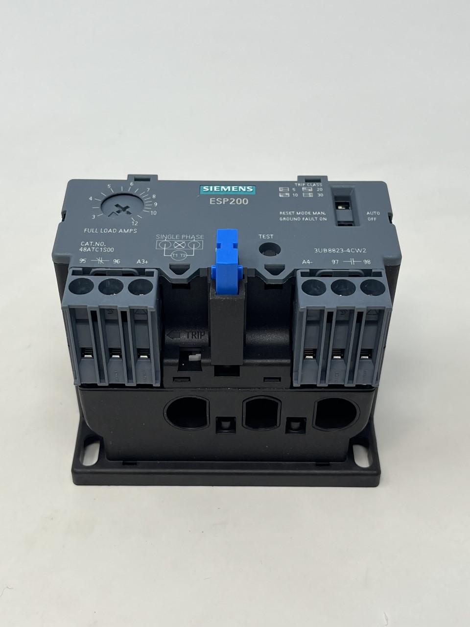 48ATC1S00 – SIEMENS SOLID STATE OVERLOAD RELAY 3-12 AMPS CLASS 5-30 ...