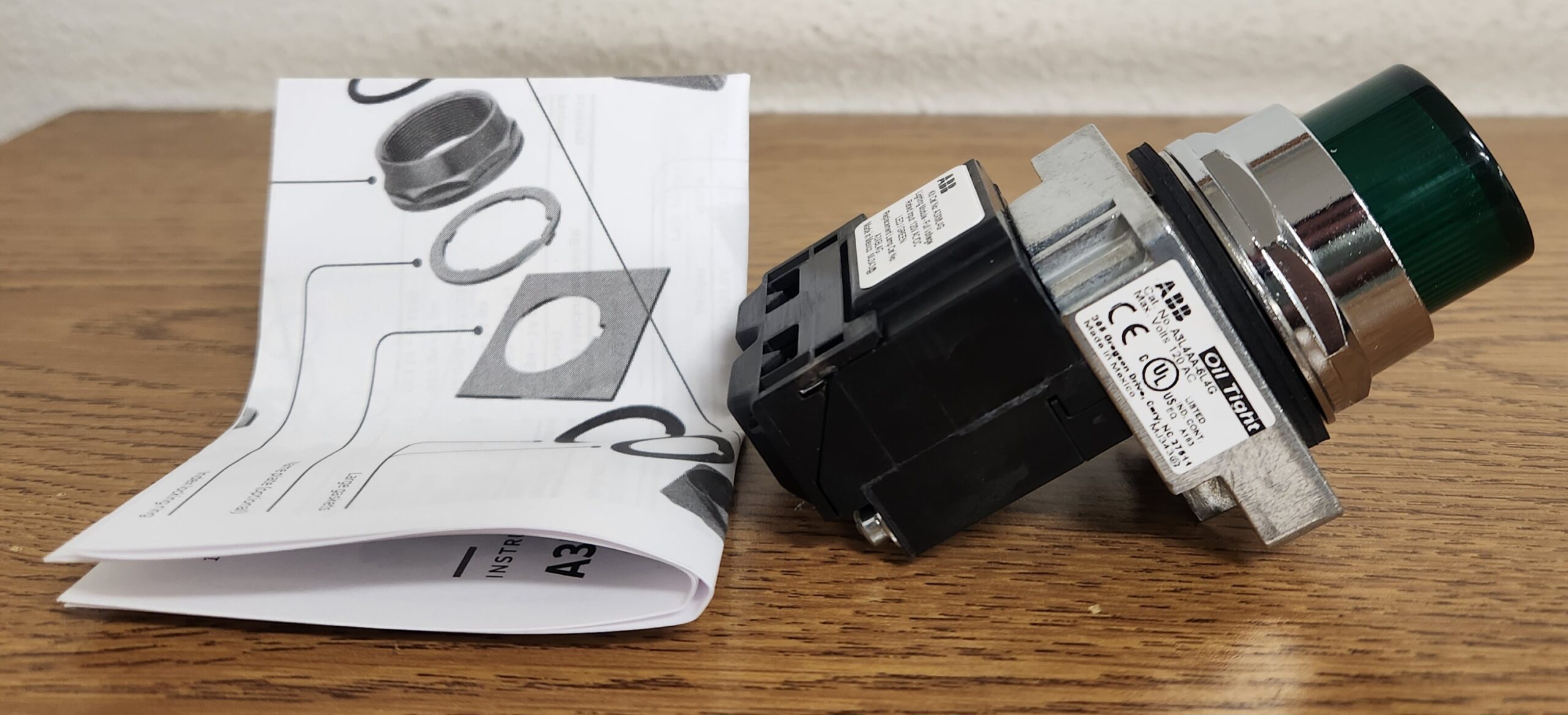 A3L4AA-6L4G – ABB Heavy Duty Oil Tight Pilot Light | Mag-Trol ...