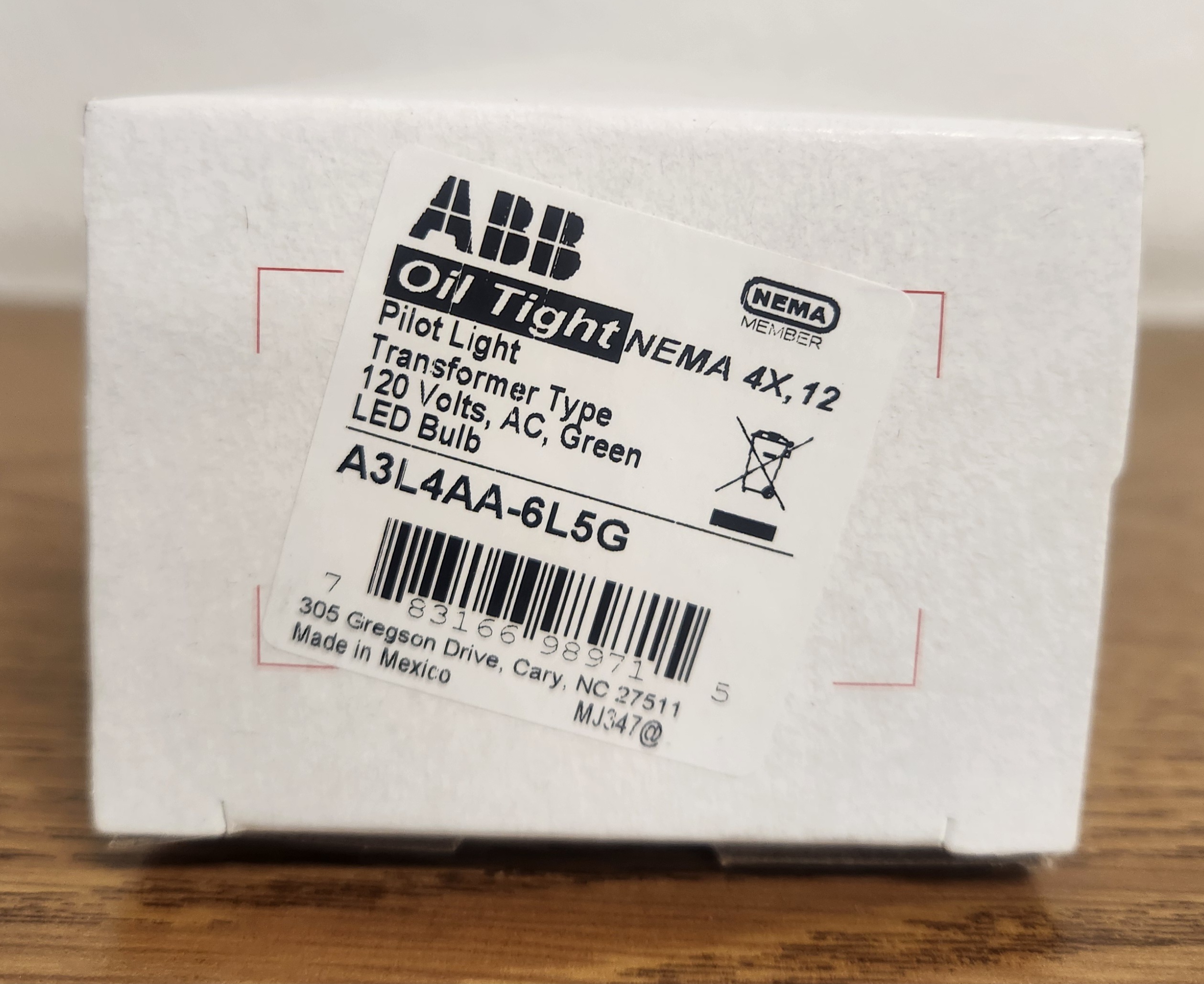 A3L4AA-6L5G – ABB Heavy Duty Oil Tight Pilot Light | Mag-Trol ...