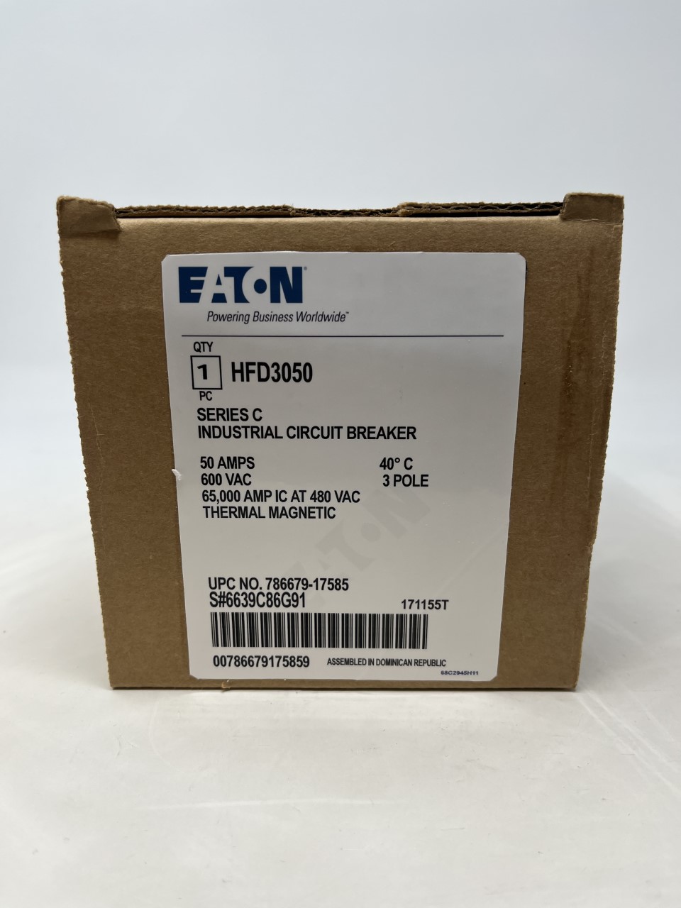HFD3050 – EATON CIRCUIT BREAKER | Mag-Trol Distributors, Inc.