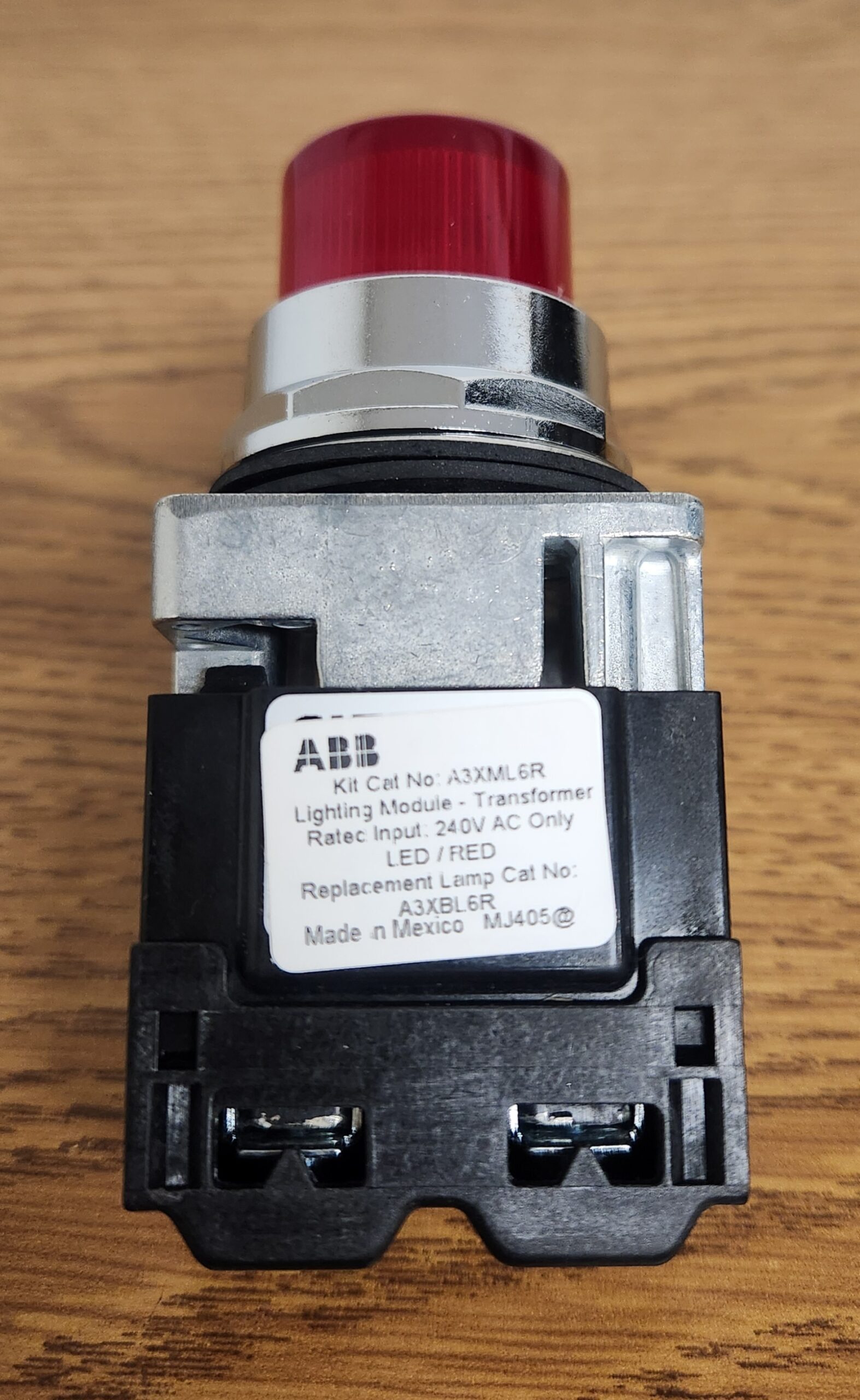 A3L4AA-6L6R – ABB 30MM HEAVY DUTY OIL TIGHT PILOT LIGHT | Mag-Trol Distributors, Inc.