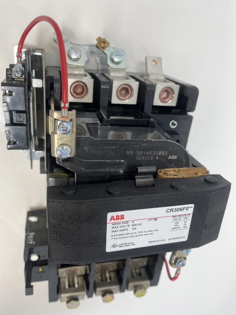 CR306F002 – GE/ABB NEMA MOTOR STARTER | Mag-Trol Distributors, Inc.
